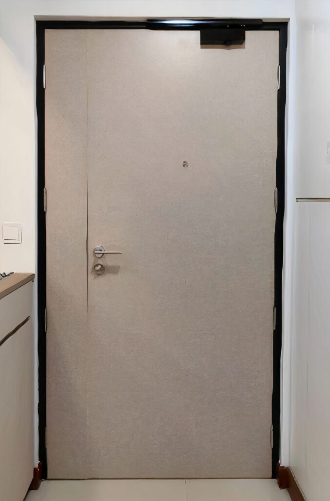 Condo Main Door Singapore | Fire-Rated & Digital Lock Compatible - SG ...